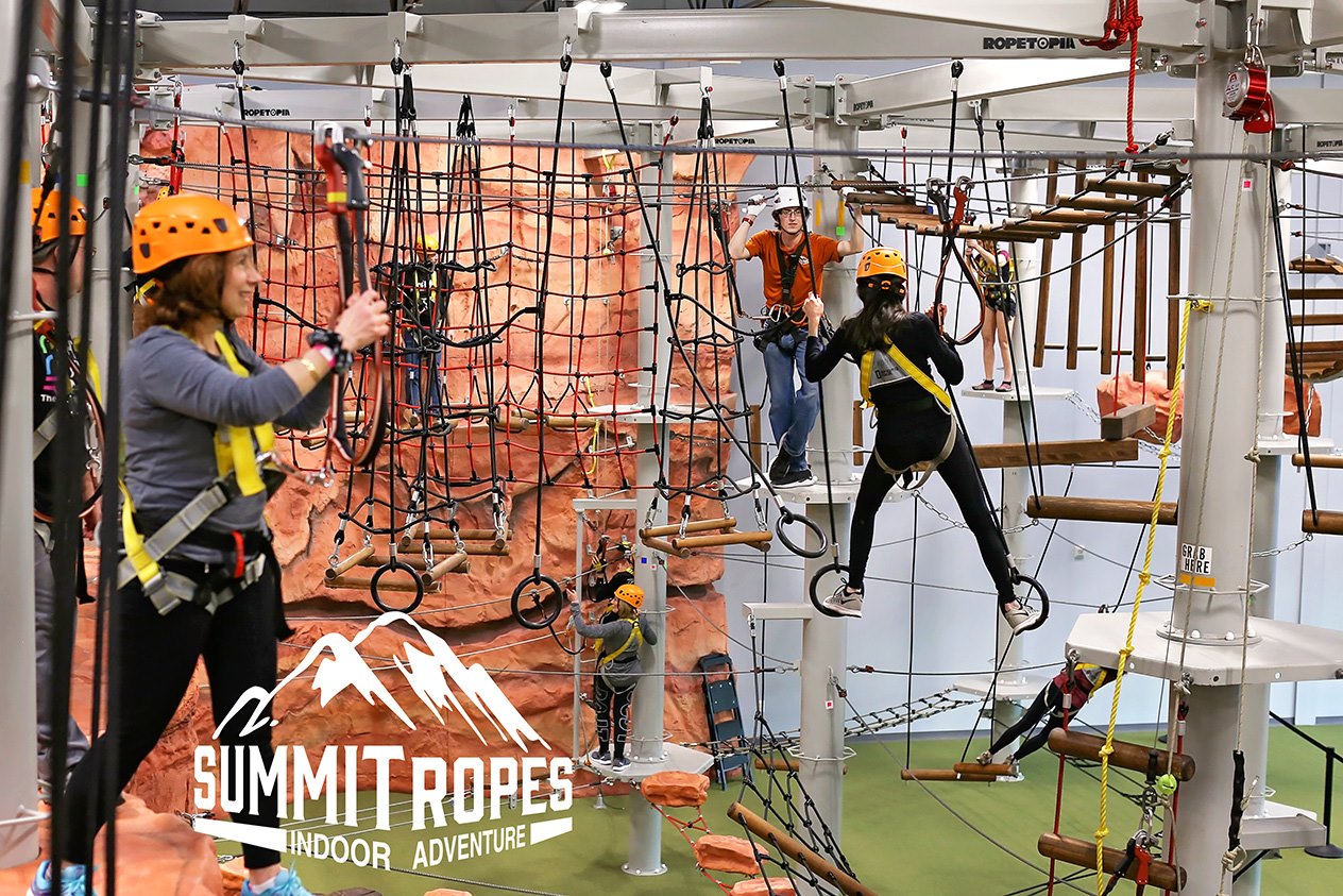 Най-големият въжен парк в САЩ - Walltopia Истории